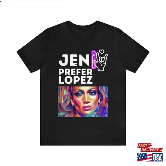 Pawmama | Shirts | Jennifer Lopez Retro Unisex Tshirt Gift For Fan ...